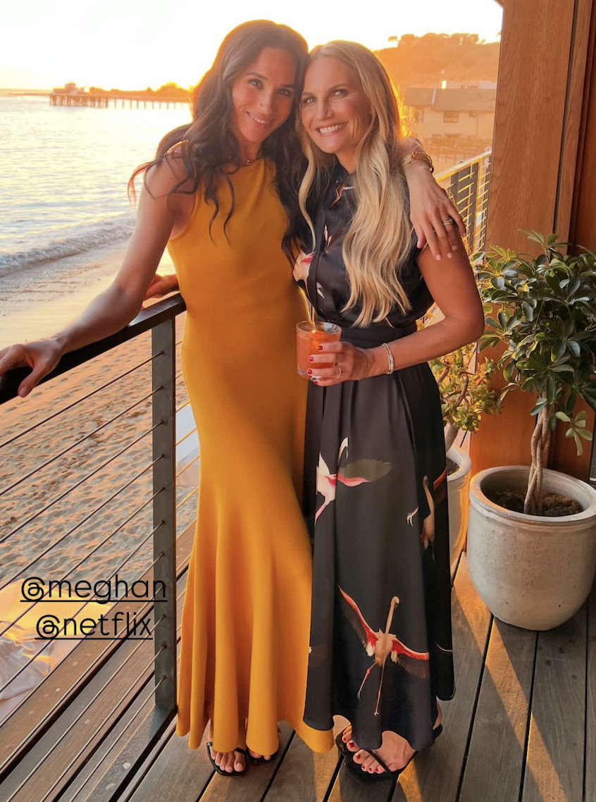 Meghan Reunites with College Friend Courtney Adamo for an Intimate ...